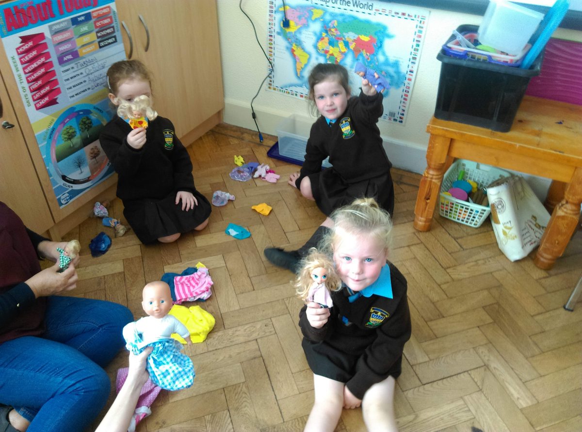 Dressing Dolls – Presentation Primary School Waterford